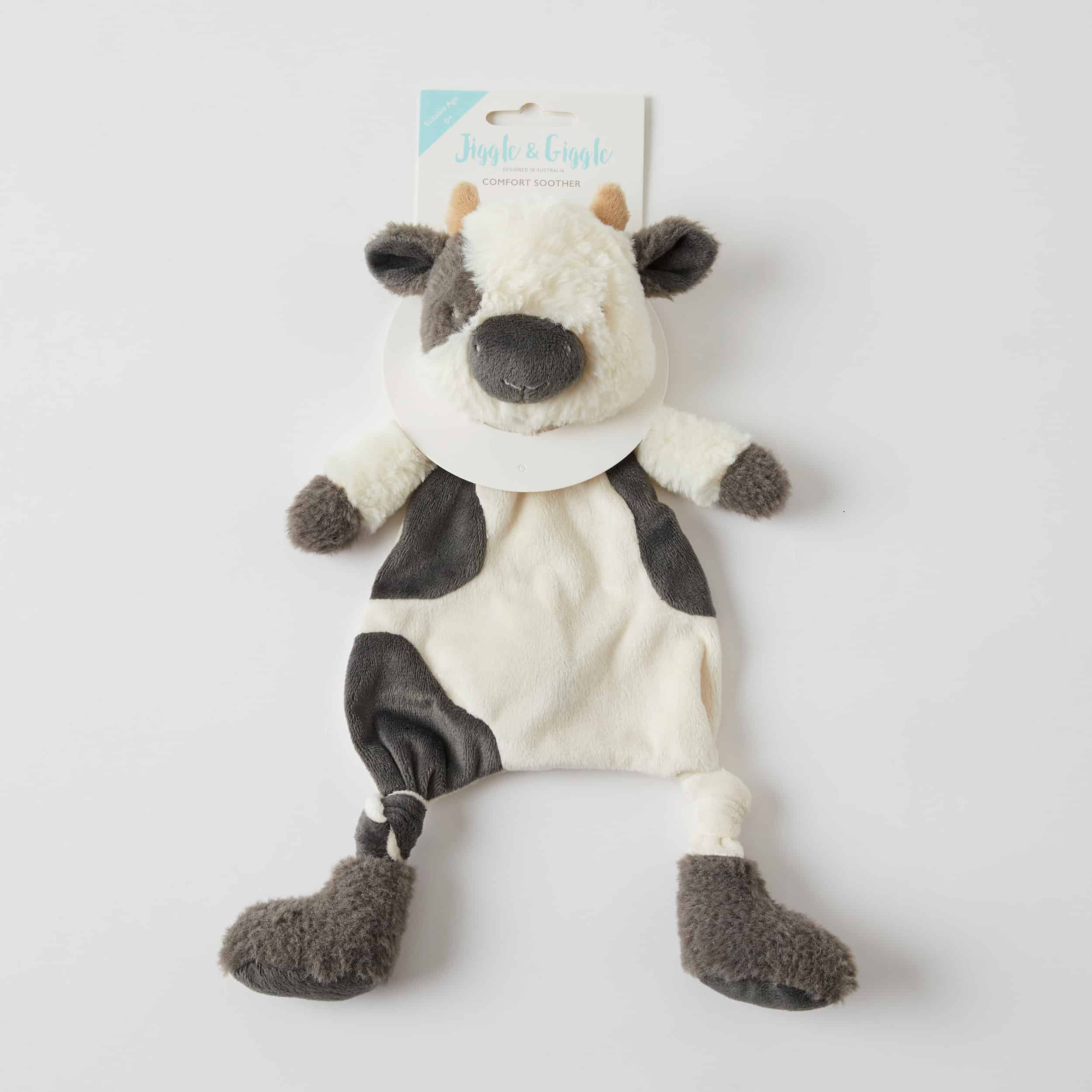 Jiggle & Giggle Bertie Cow Comforter – Hugglemoo