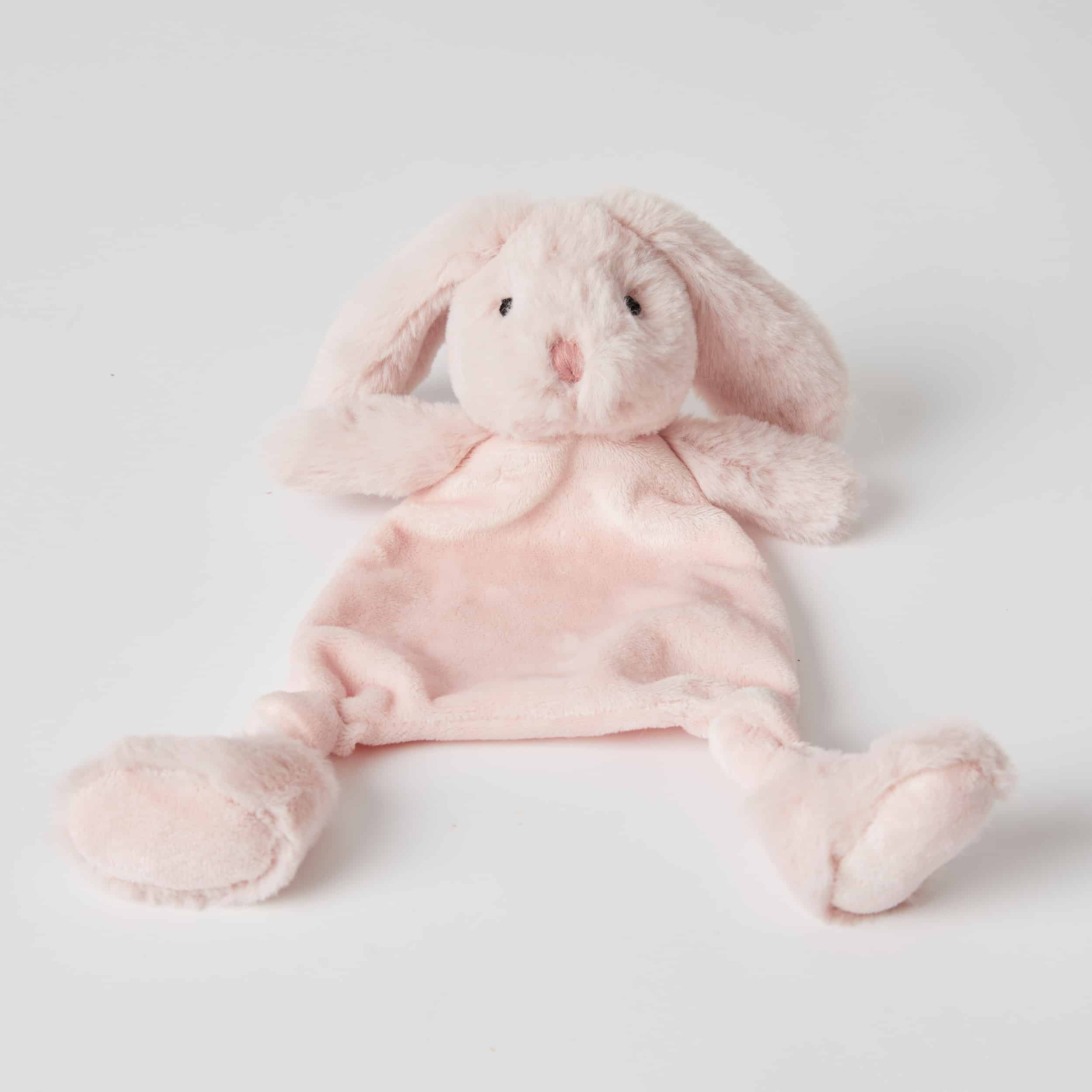 Jiggle & Giggle Pink Bunny Comforter – Hugglemoo