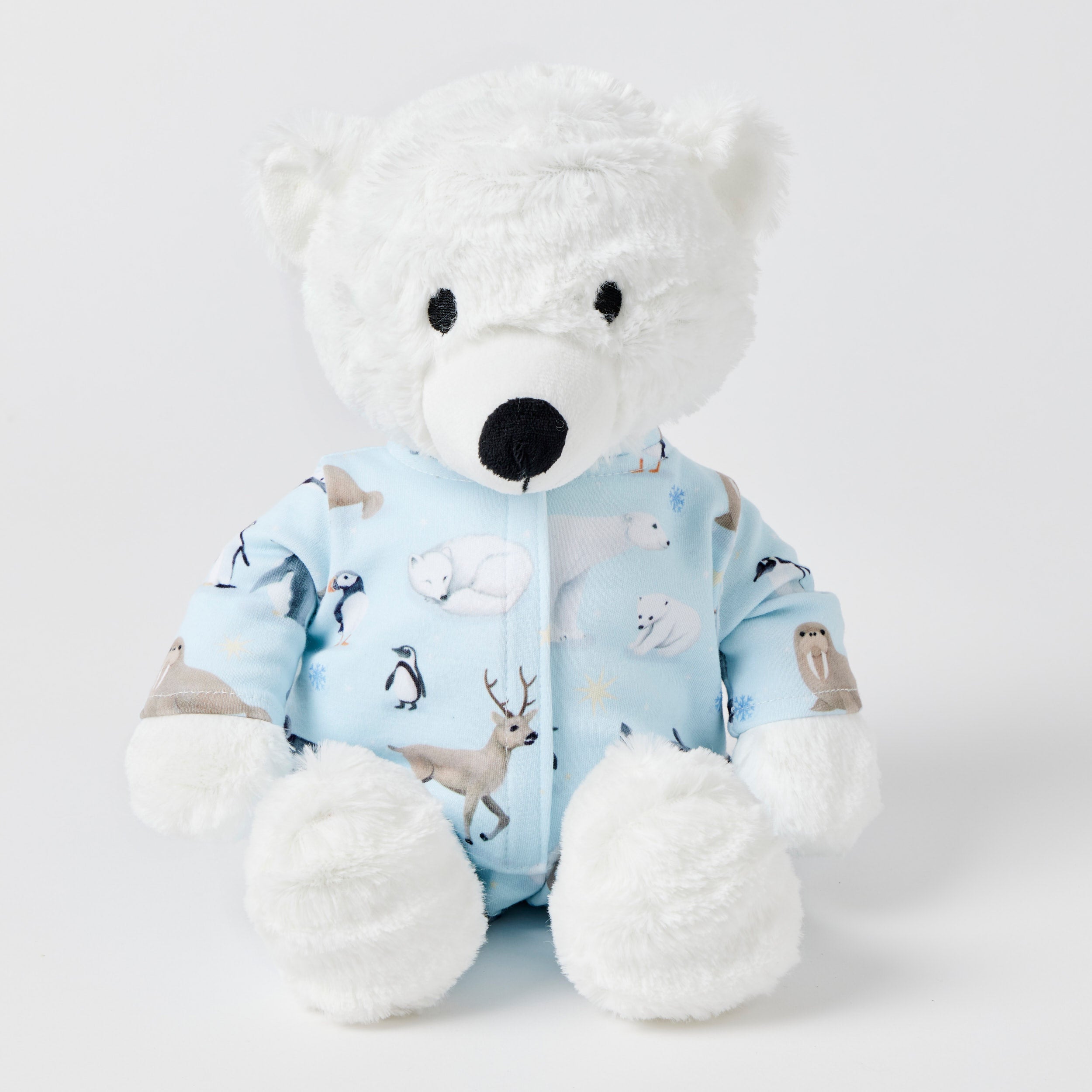 Jiggle & Giggle Polar Bear in Pyjamas – Hugglemoo